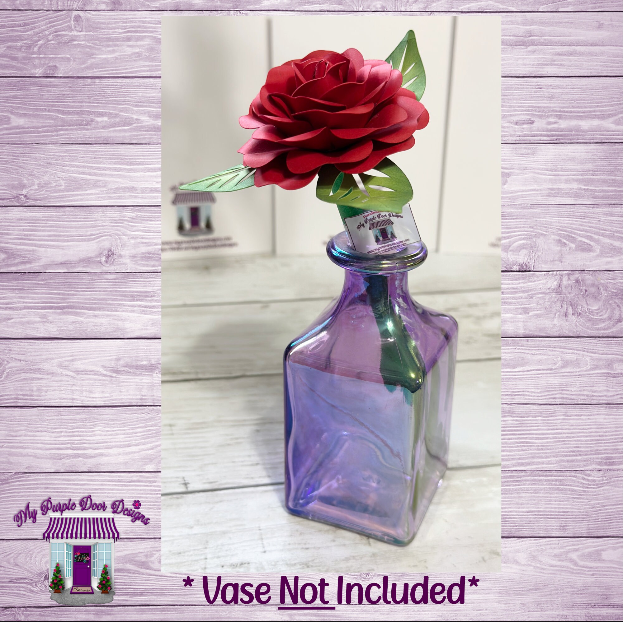 Red Paper Flower Pen Floral Baby Shower Favors Bridal Shower - Etsy