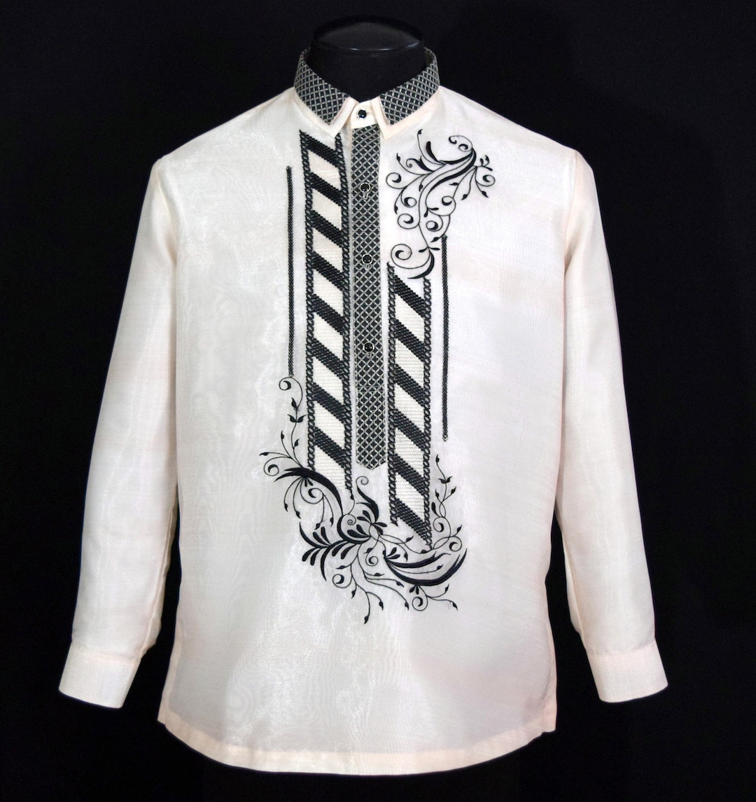 Barong Tagalog Filipino Formal Shirt Philippine National Costume 1070 ...
