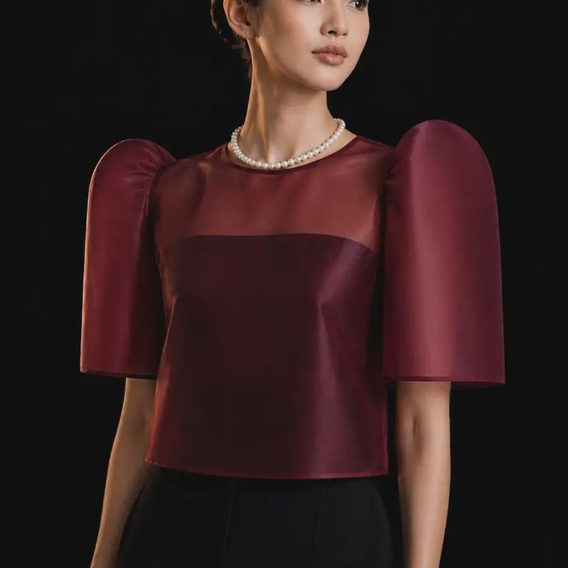 Red Filipiniana Dress - Etsy