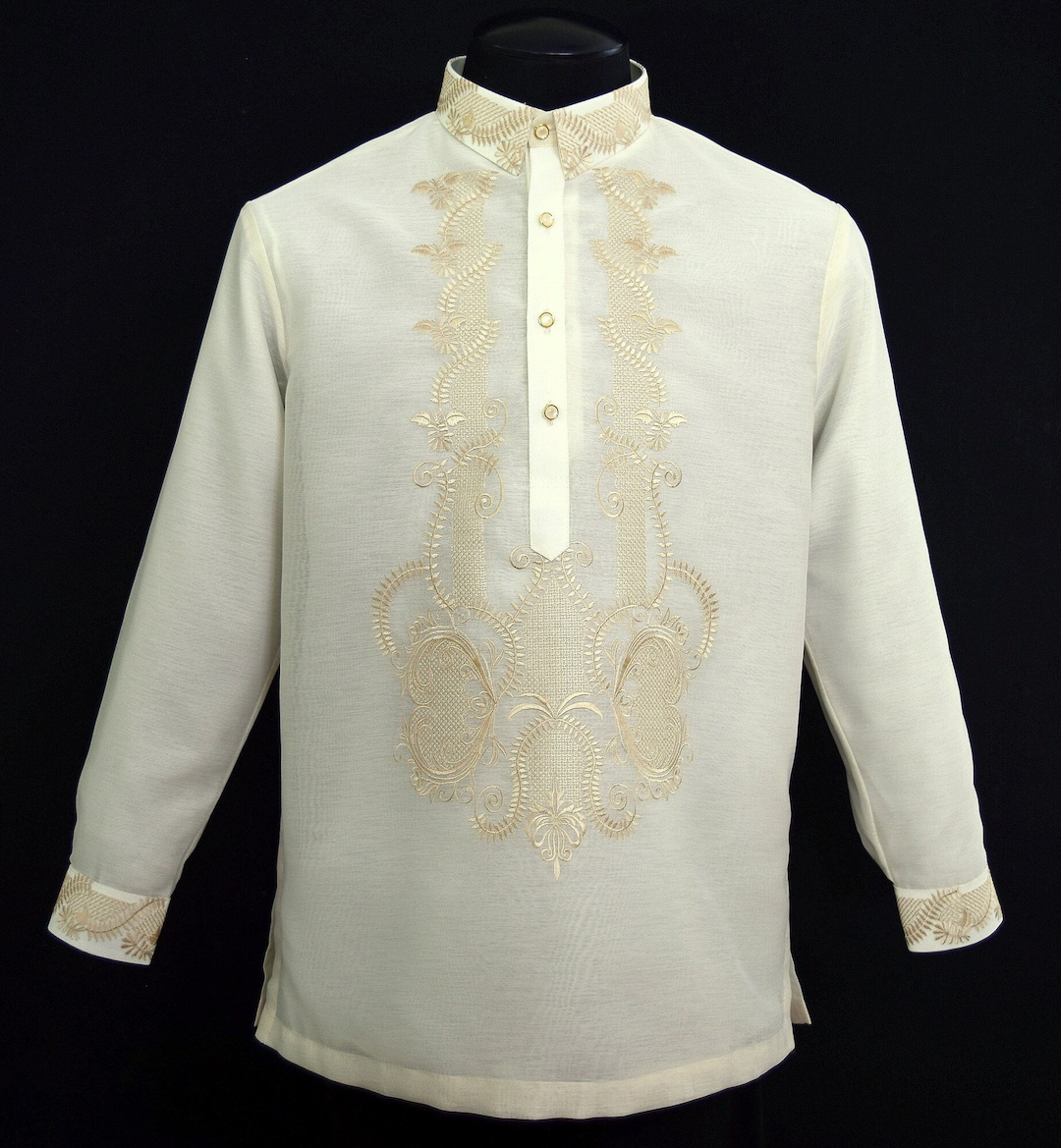 Barong Tagalog Filipino Formal National Costume #1103 - Etsy