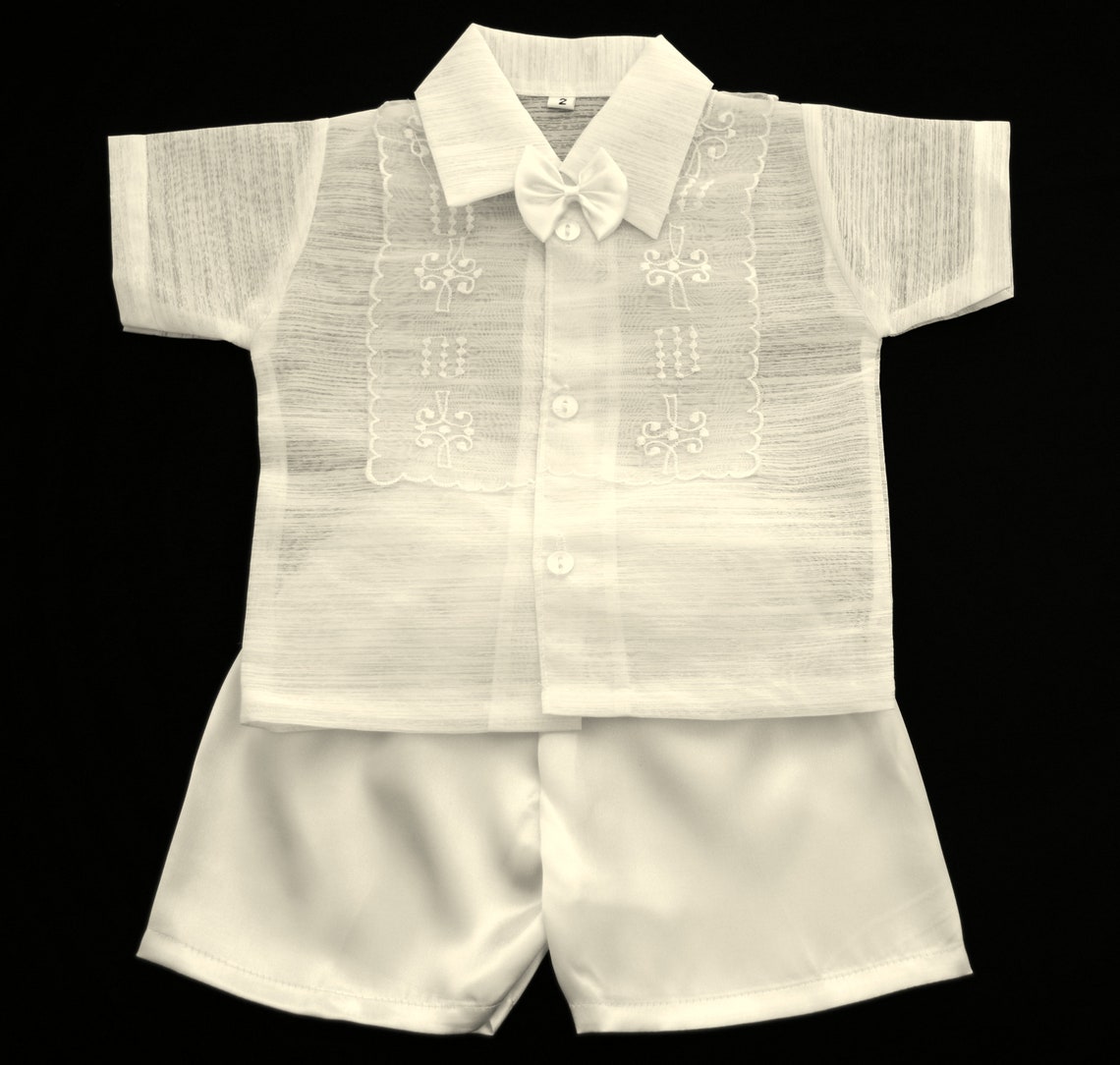 BARONG TAGALOG for Baby Toddlers BOYS Philippine National | Etsy