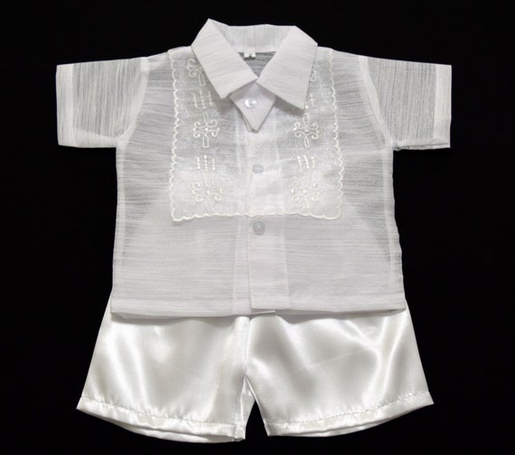 BARONG TAGALOG for Baby Toddlers BOYS Philippine National | Etsy