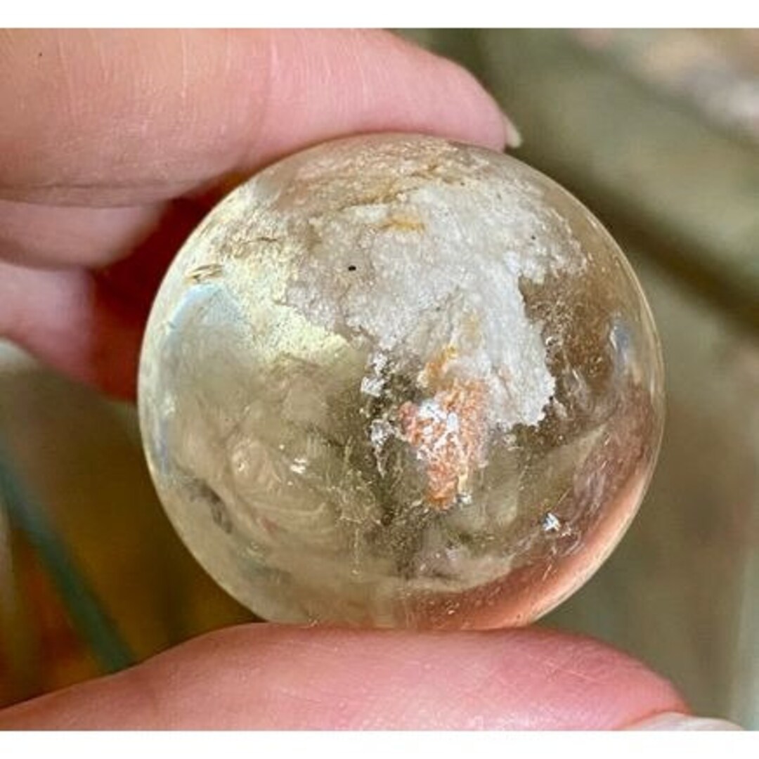 Natural Citrine Sphere W/inclusions 33mm 14 W/stand - Etsy