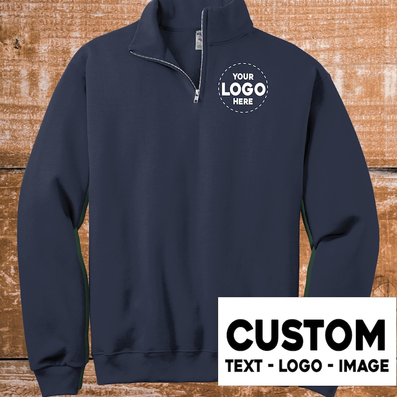 Customize Zip Sweater - Etsy