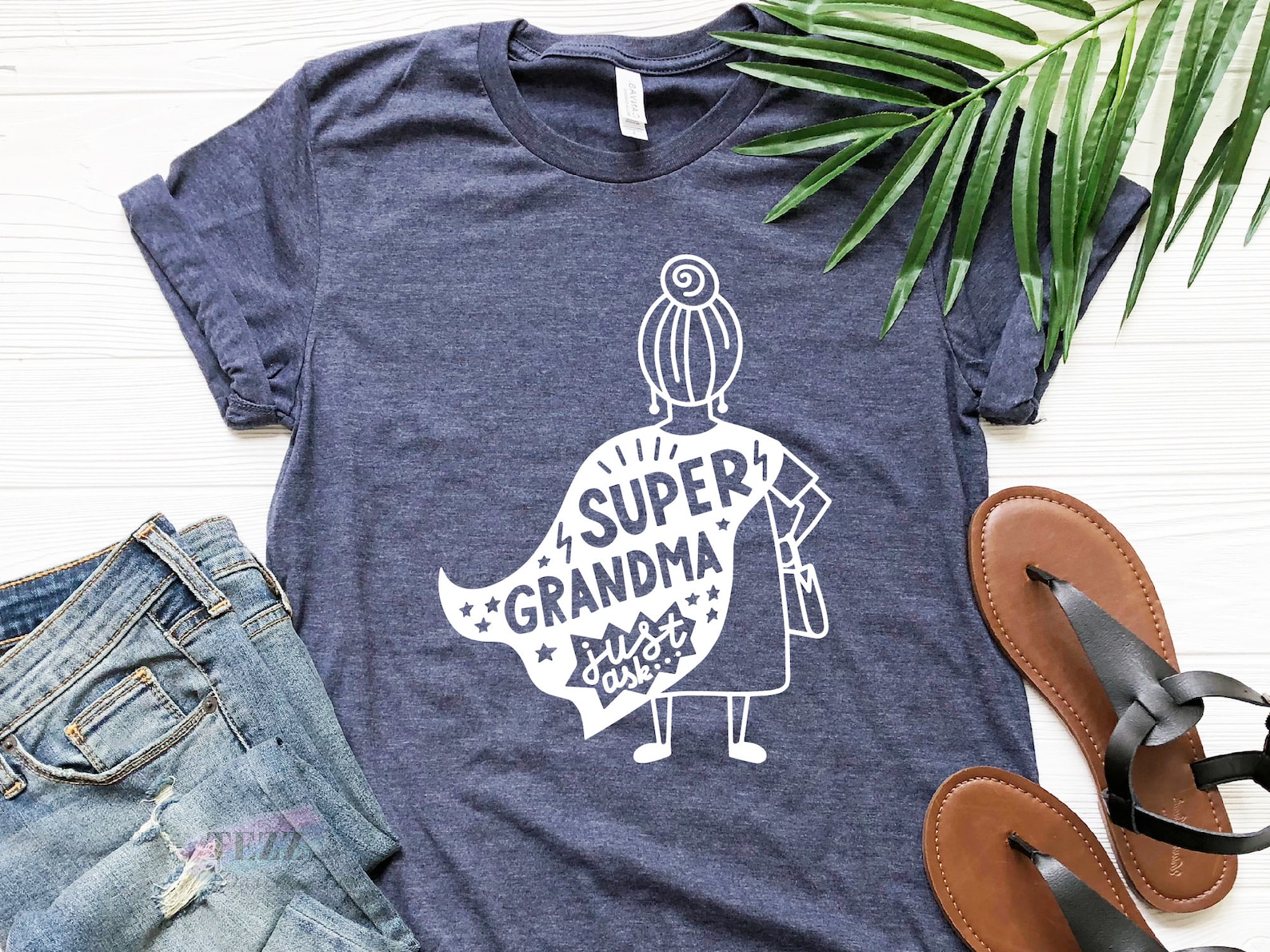 Super Grandma Shirt Grandma Shirt Gift for Grandma Mothers | Etsy