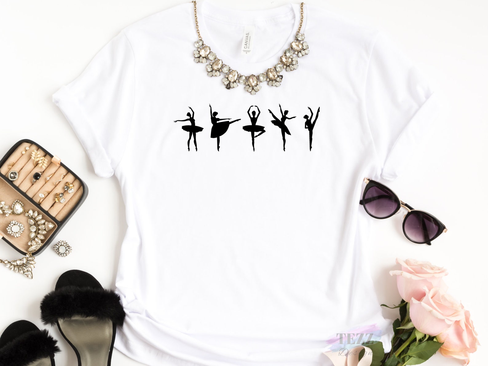 Girls Ballet Shirt Ballet Shirt Ballerina Shirt Dance | Etsy