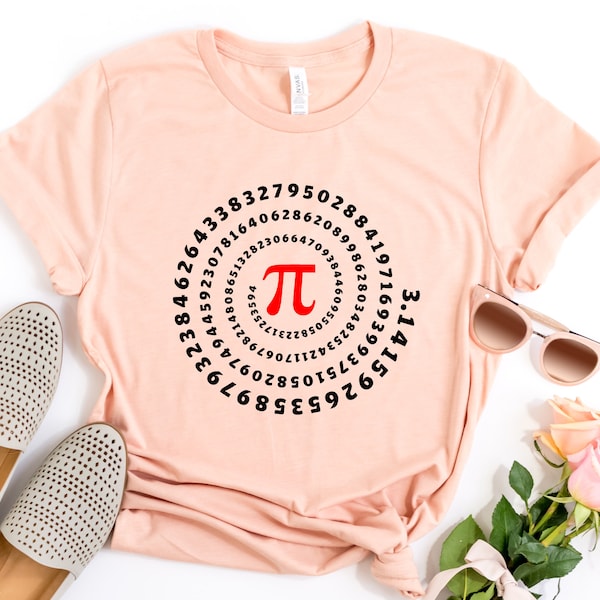 Pi Tshirt - Etsy