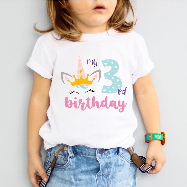 3rd Birthday Shirt - Etsy