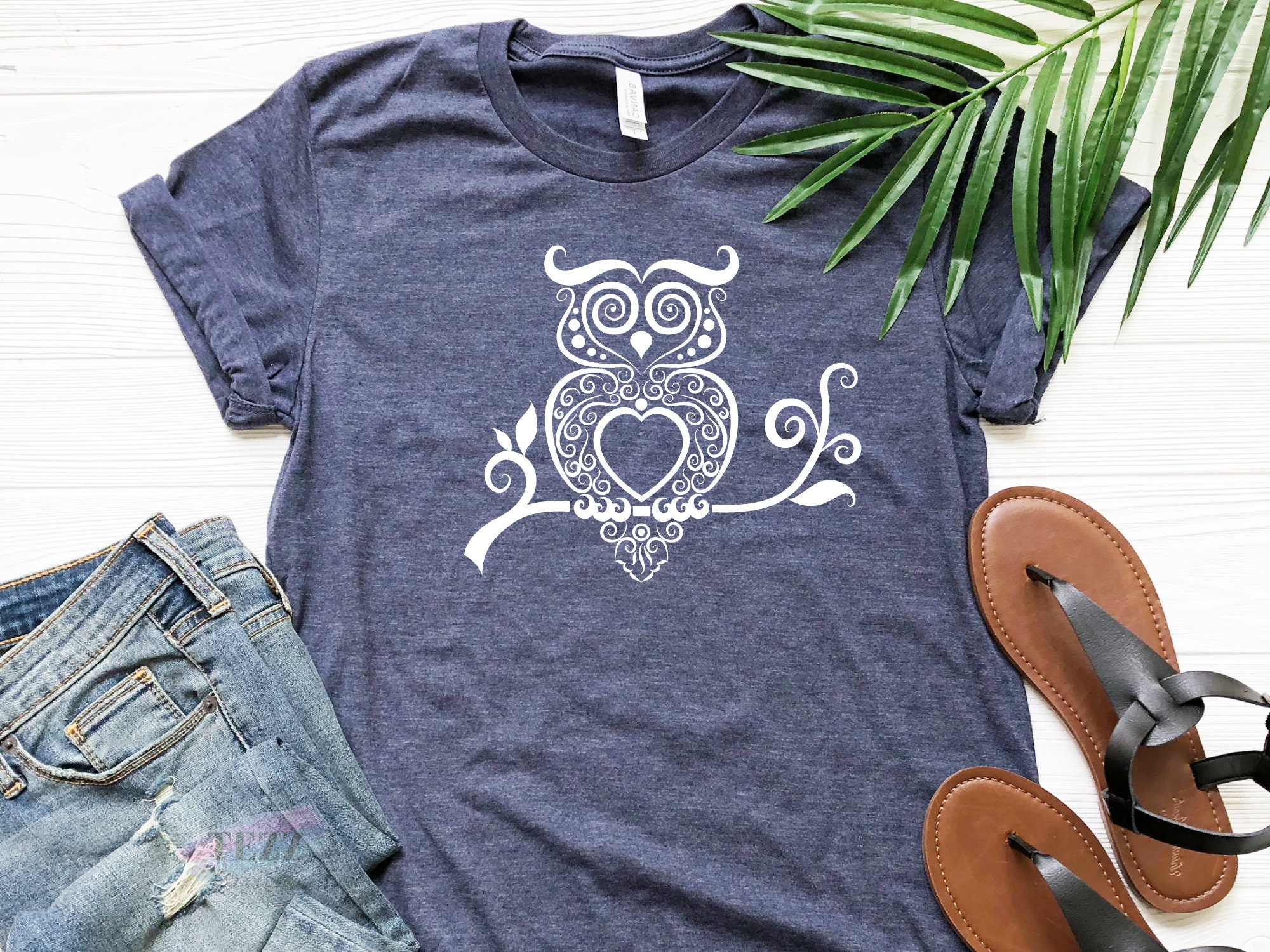 Owl Shirt Cute Owl Shirts Owl T shirt Cute Animal Shirt | Etsy