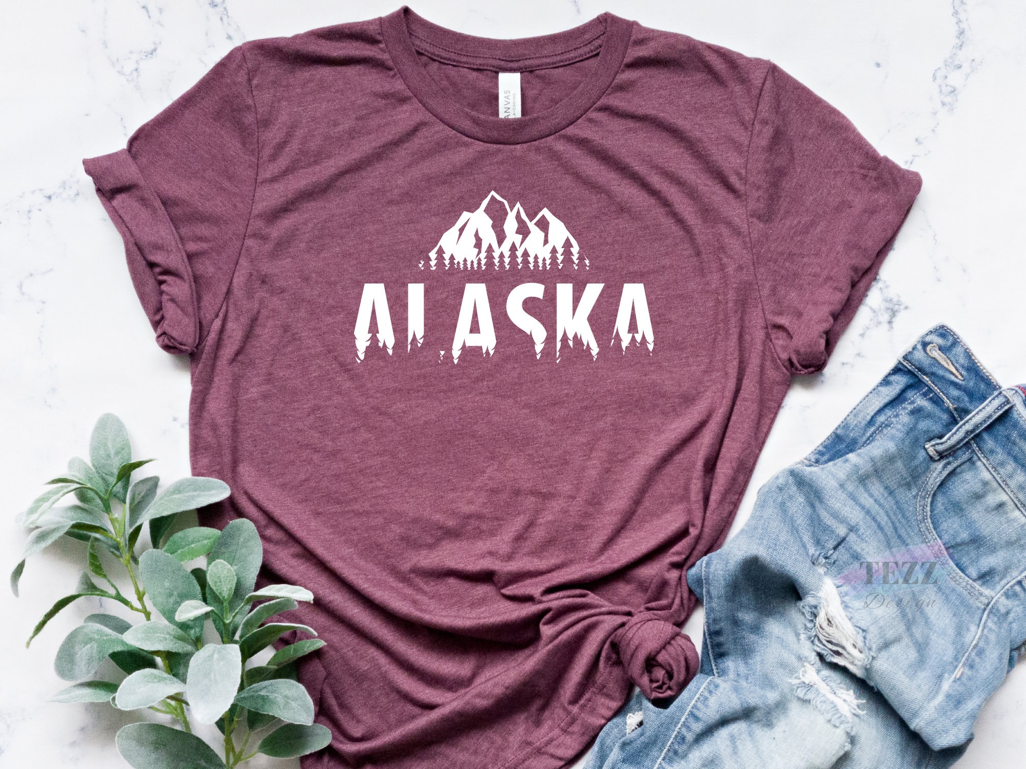 Alaska Shirt, Alaska Gift, Alaska Tshirt, Vacation Shirt, State Shirt ...