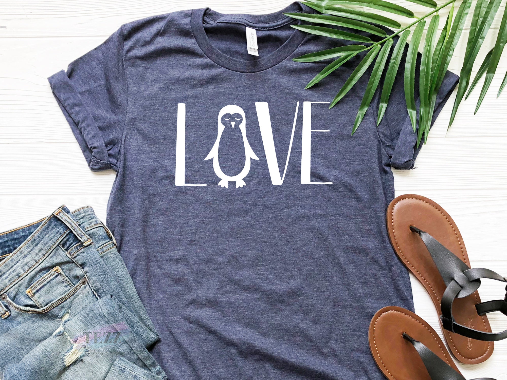 Penguin Shirt Love Penguin Shirt Penguin Lover Gift Penguin | Etsy