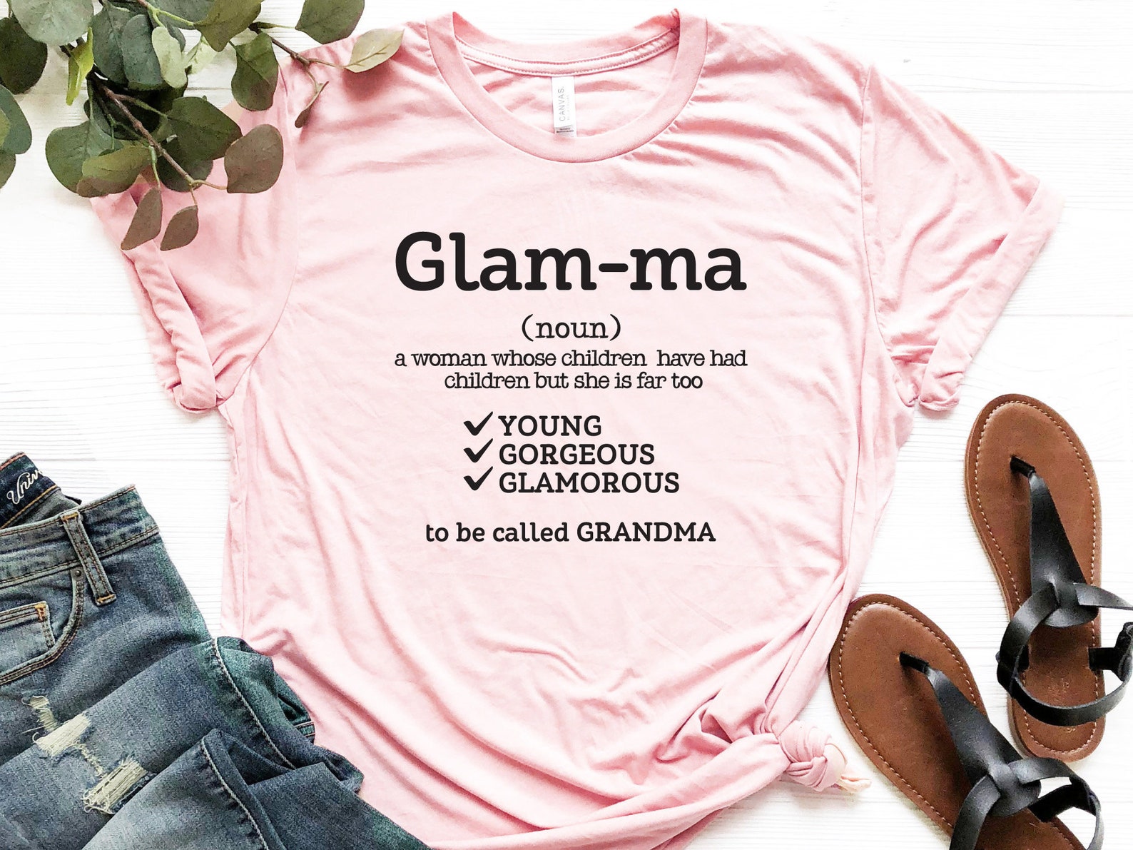 Glamma Shirt Grandma Shirt Gift for Grandma Glamma Gift - Etsy