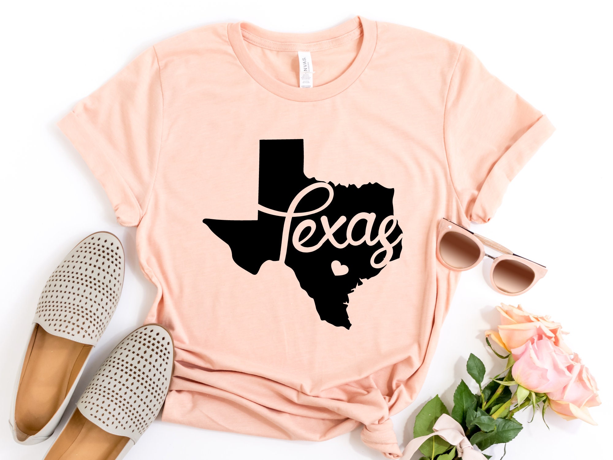 Texas Shirt, Texas Tee, Texas State Shirt, Texas Gift, Texas Tshirt ...