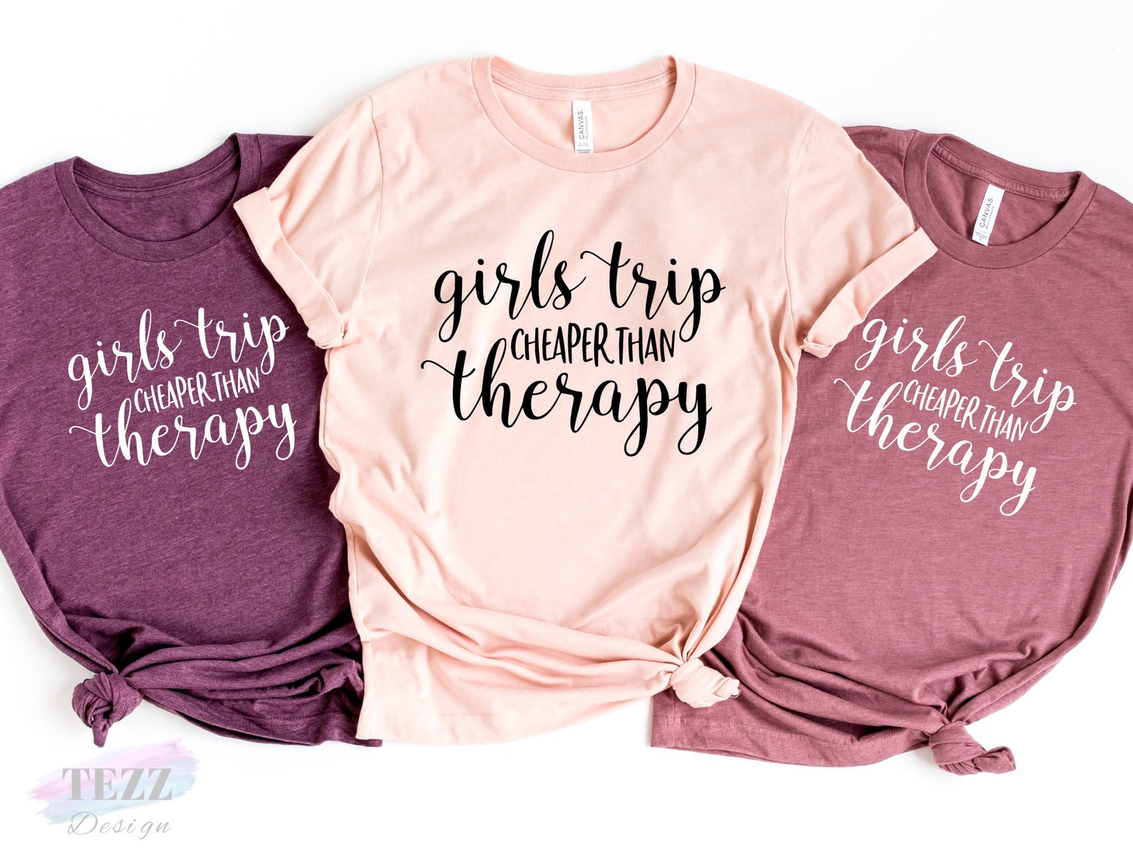 Girls Trip Cheaper Than Therapy Shirts, Girls Trip Shirts, Girls ...