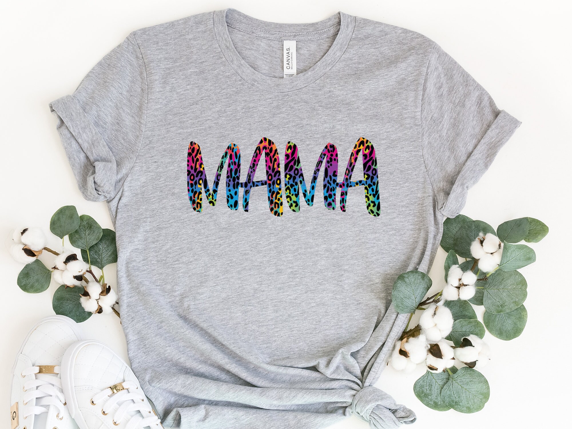Mama Shirt Leopard Mom Shirt Mother's Day Shirt Mama - Etsy