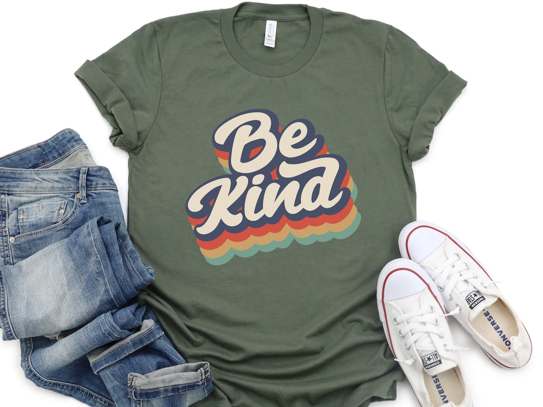 Be Kind Shirt, Kindness T-shirt, Vintage Be Kind T-shirt, Kindness Tee ...