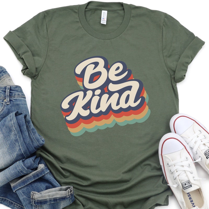 Be Kind Tshirt - Etsy