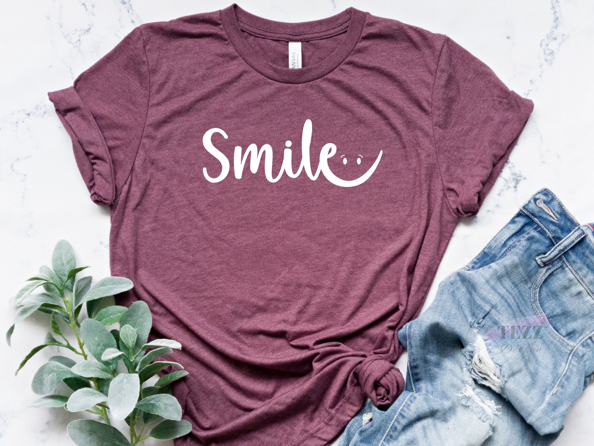 Smile Shirt, Smiley Face Shirt, World Smile Day, Happy Shirt, Positive ...