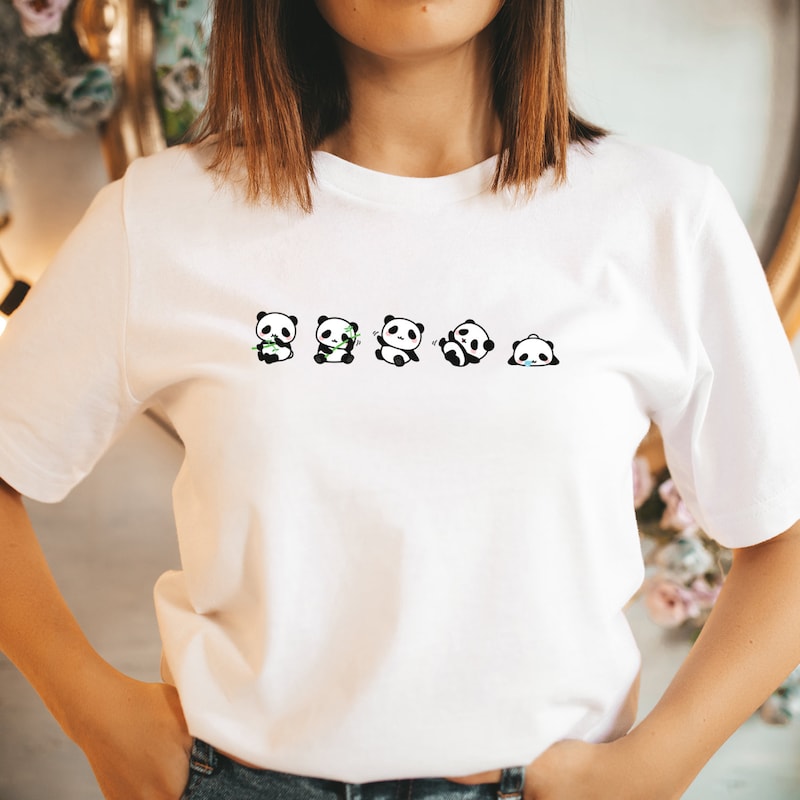 Panda Shirt - Etsy
