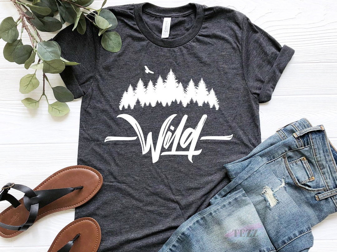 Wild Shirt | Adventure Shirt | Wild Life Shirt | Forest T-shirt ...
