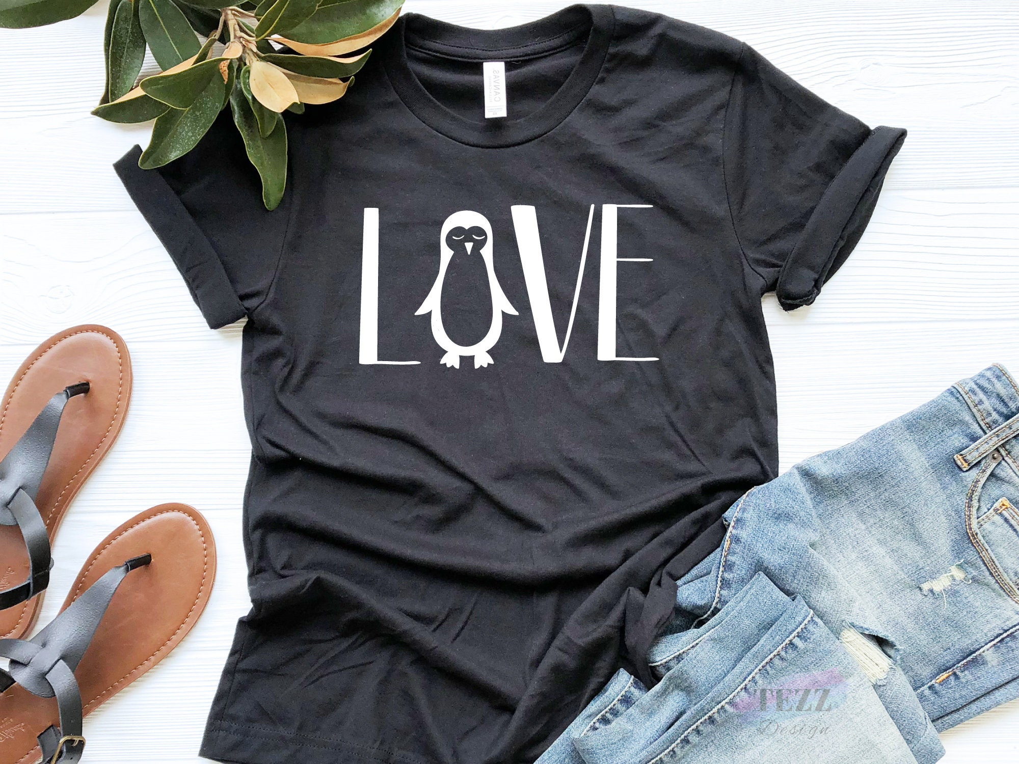 Penguin Shirt Love Penguin Shirt Penguin Lover Gift Penguin | Etsy