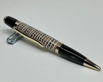 Shimmering Gatsby Twist Pen in Chrome - Etsy