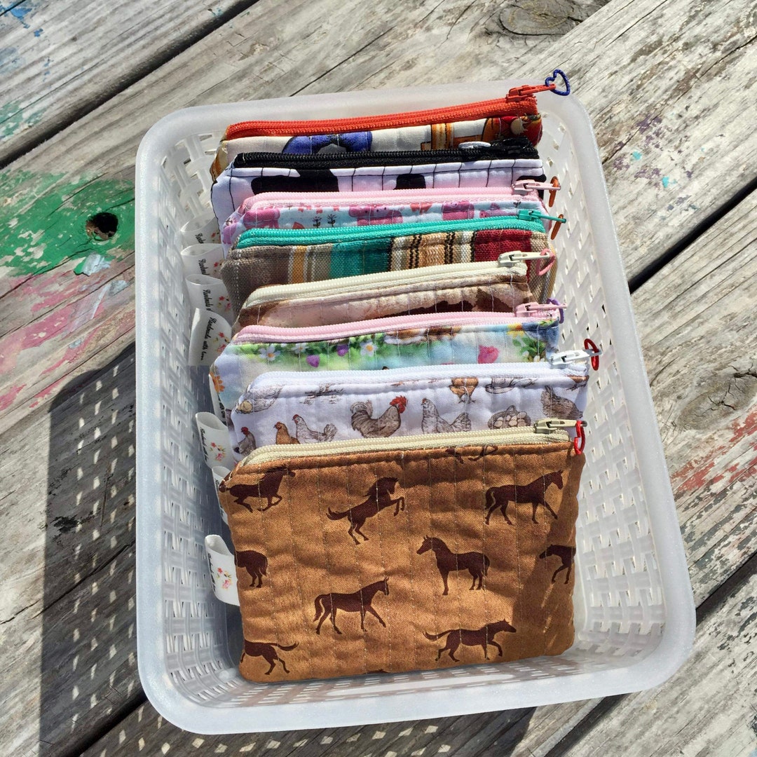 Quilted Coin Pouch, Western Coin Purse, Cute Coin Pouch. - Etsy