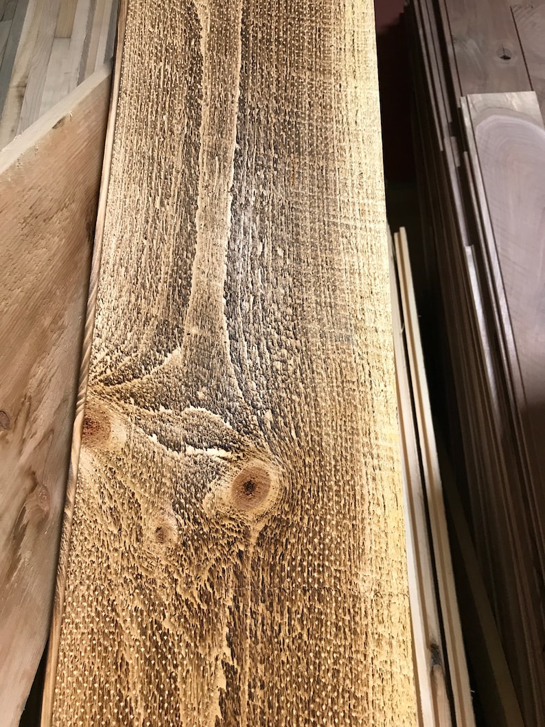 Accent Wall Pine Burnt - Etsy