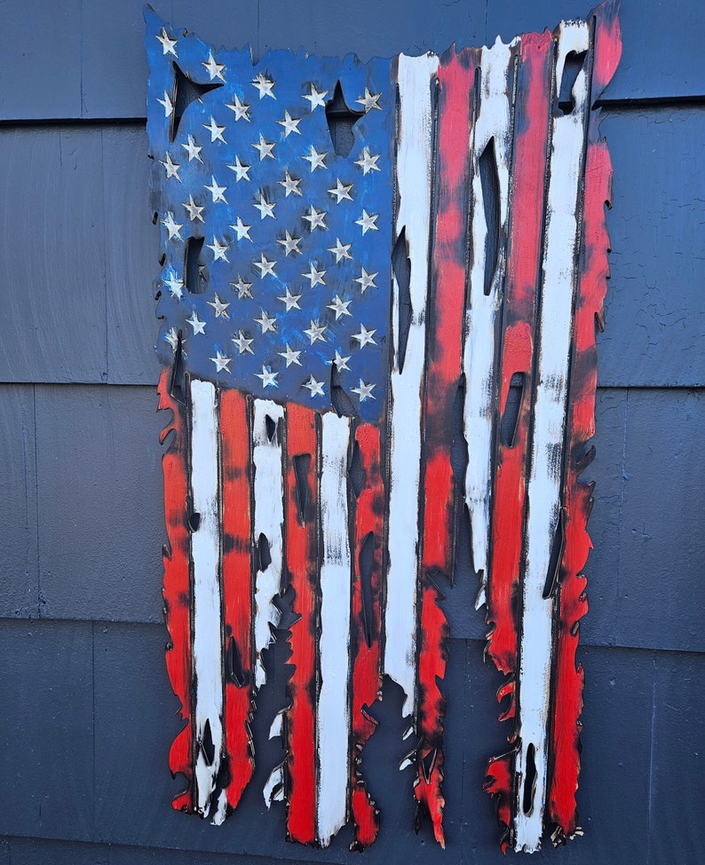 SVG File Draped Tattered Flag SVG File. Check Out Our 50 Flag SVG ...