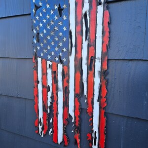 SVG File Draped Tattered Flag SVG File. Check Out Our 50 Flag SVG ...