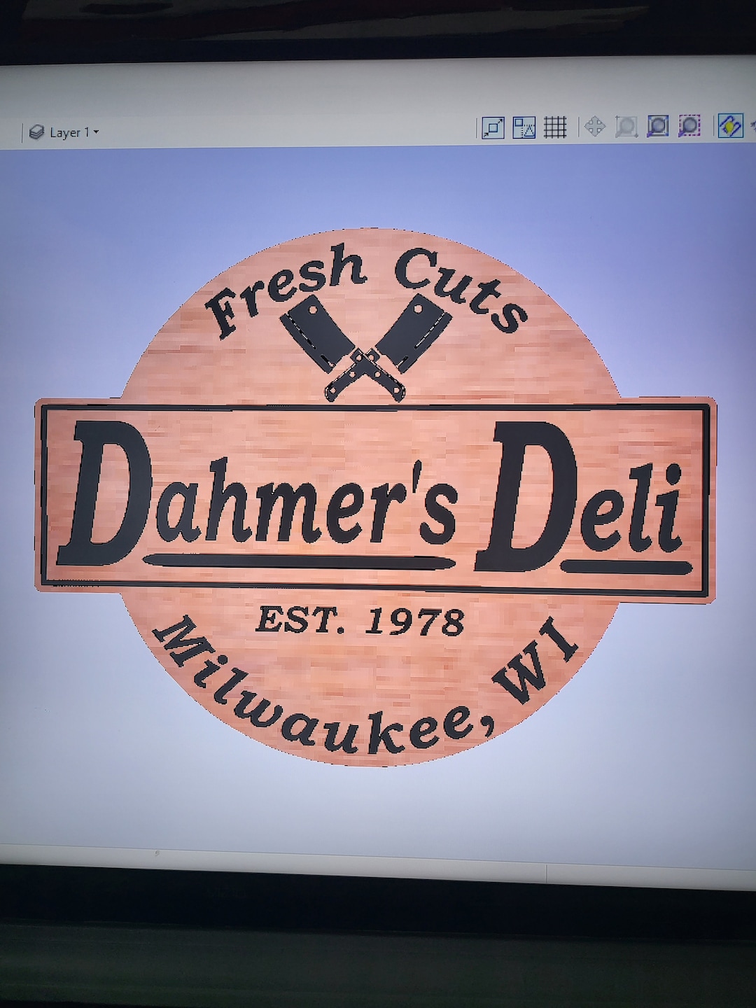 SVG Dahmer's Deli Sign Svg Digital Download File for Your CNC or Laser ...