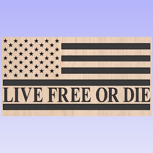SVG Live Free or Die Flag SVG File. Check Out Our 50 Flag SVG Bundle ...