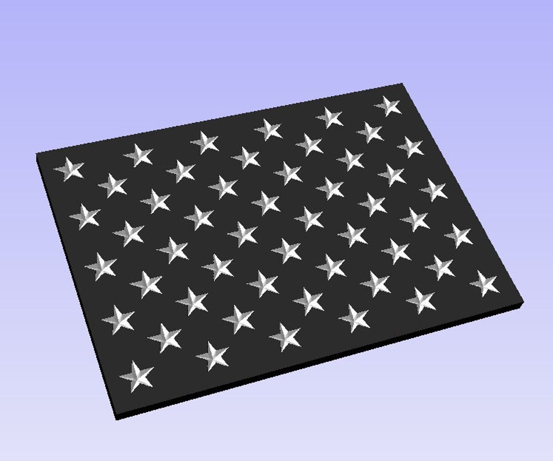 SVG American Flag Union to Scale for CNC and Lasers Cut File Laser Cut ...