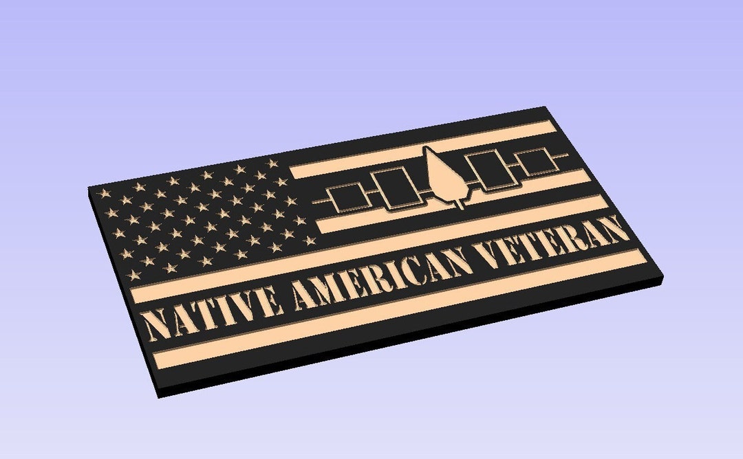 SVG File Native American Veteran Flag SVG File. Check Out Our 50 Flag ...