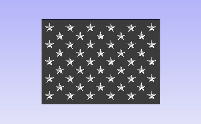 SVG American Flag Union to Scale for CNC and Lasers Cut File - Etsy