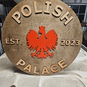SVG Polish Palace Sign Customizable. Digital Download SVG File. Cut ...