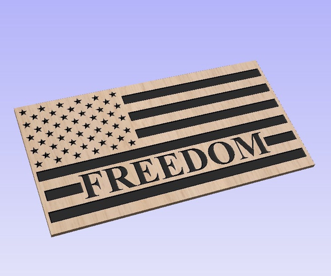 SVG Freedom Flag SVG File. Check Out Our 50 Flag SVG Bundle for Huge ...