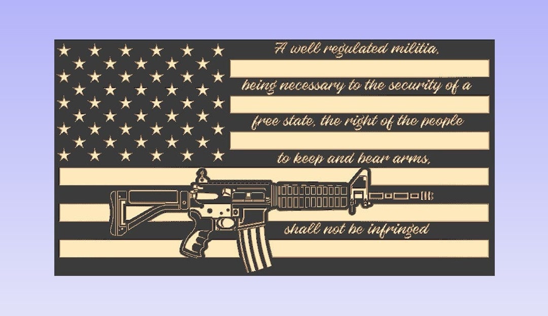 SVG 2nd Amendment Flag Svg File. Check Out Our 50 Flag SVG Bundle for Huge Savings!!! - Etsy