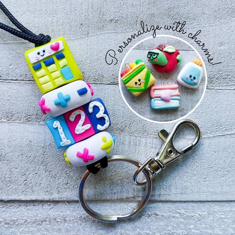 Math Lanyard Math Teacher Lanyard Teacher Lanyard School | Etsy