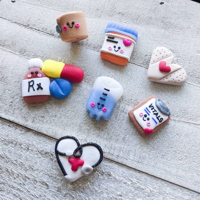 Medical Badge Charm Nurse Charm Doctor Charm Pharmacist - Etsy