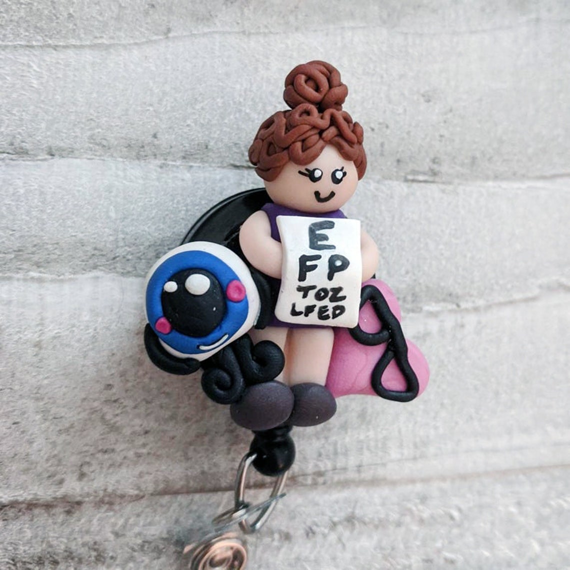 Custom Optometrist Badge Reel Optometry Badge Optometrist | Etsy