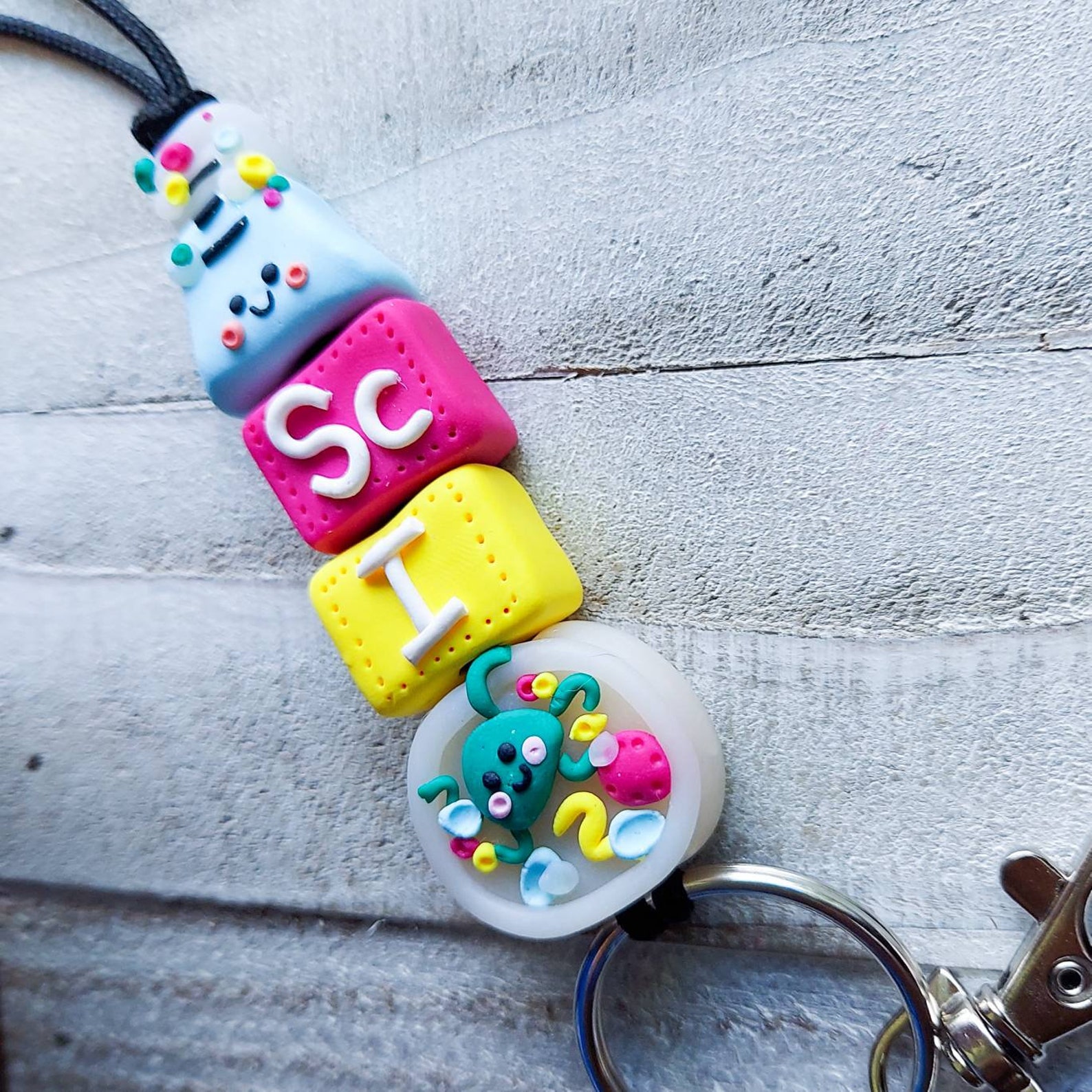 Science Lanyard Science Teacher Lanyard Scientist Lanyard - Etsy