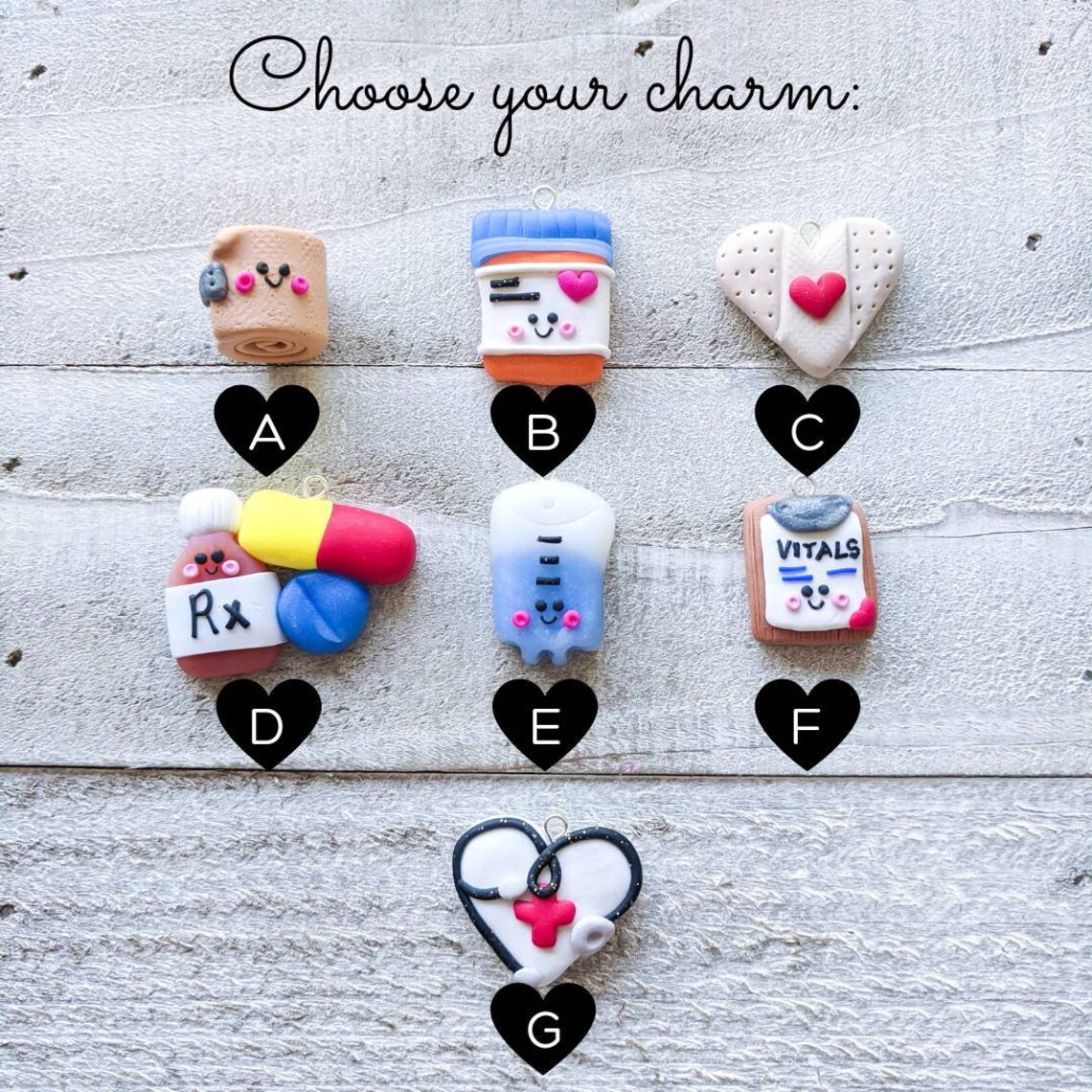 Medical Badge Charm Nurse Charm Doctor Charm Pharmacist - Etsy