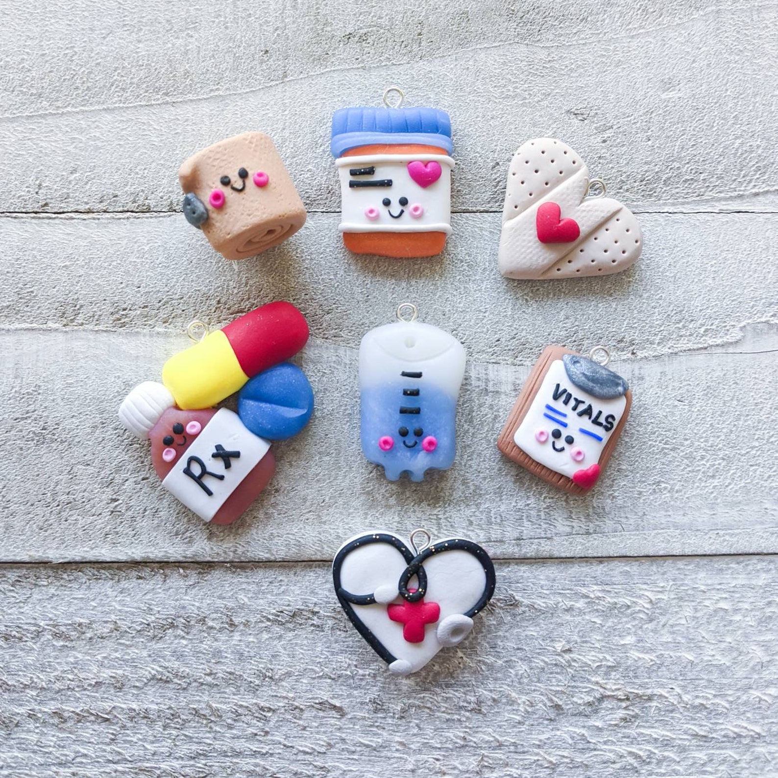 Medical Badge Charm Nurse Charm Doctor Charm Pharmacist - Etsy