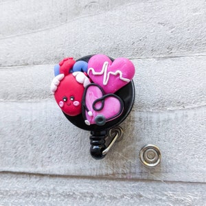 Cardiology Badge Reel, Cardiologist Badge, Cardiac Nurse Badge, Cardiac ...