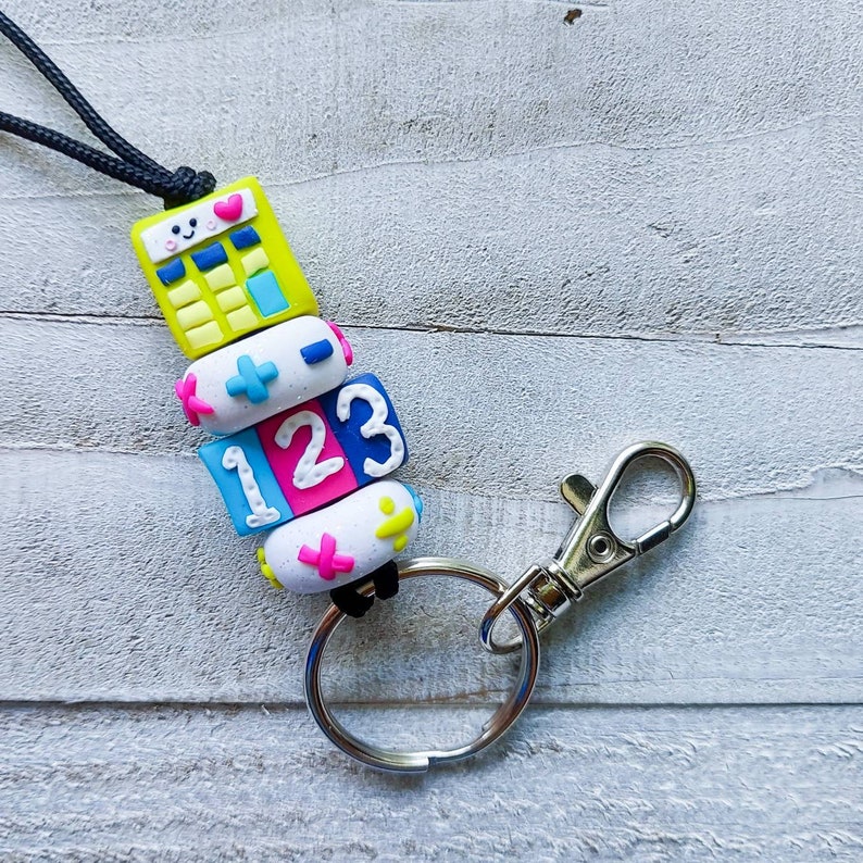 Math Lanyard Math Teacher Lanyard Teacher Lanyard School | Etsy