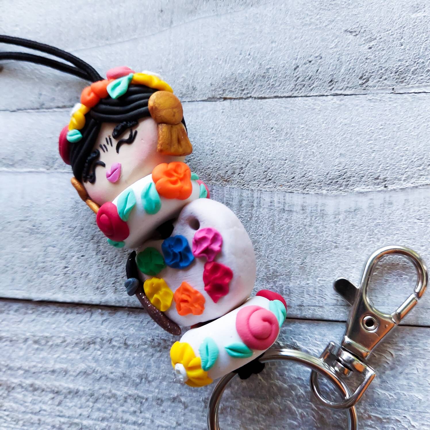 Frida Kahlo Lanyard Art Lanyard Artist Lanyard Art Teacher - Etsy