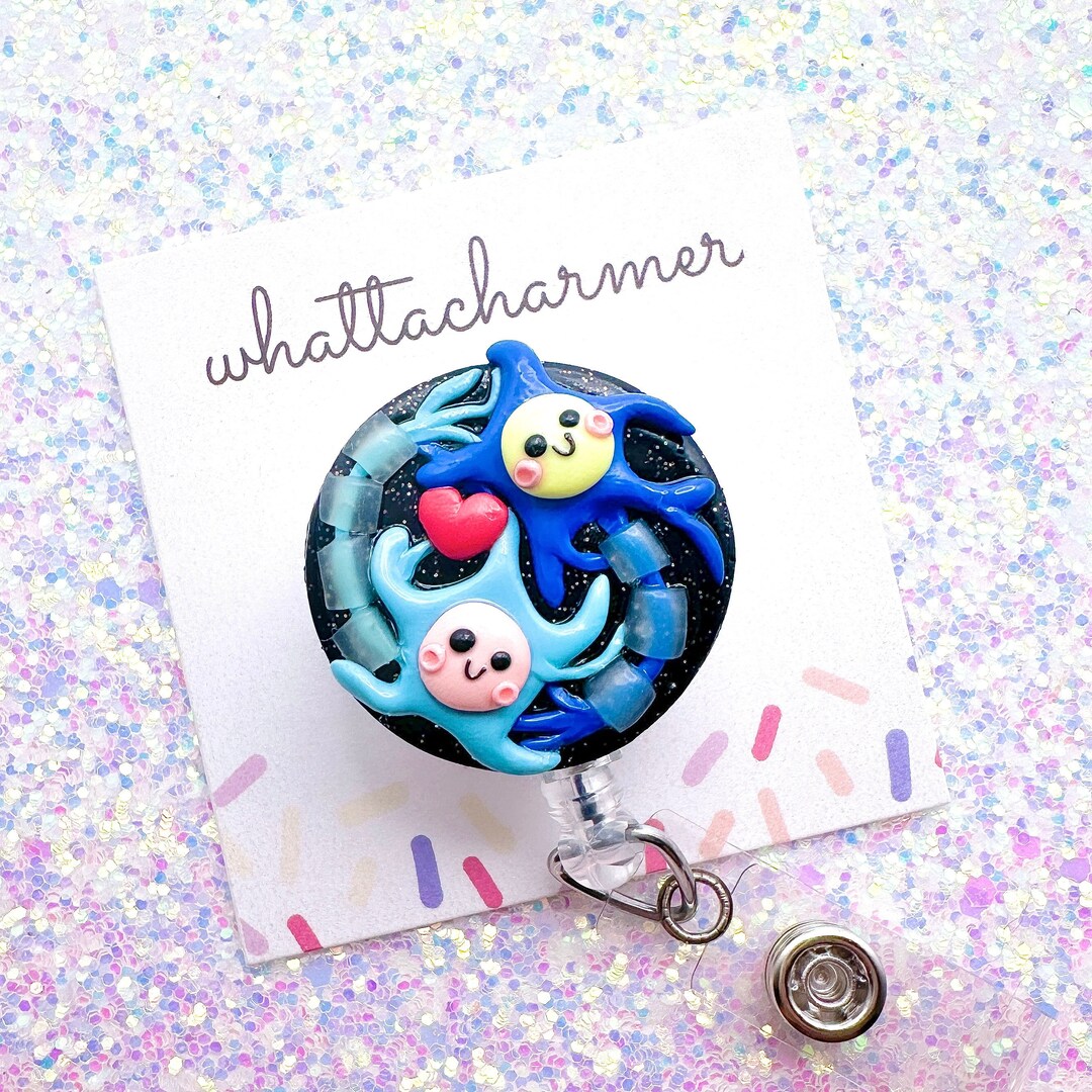 Neuroscience Badge Reel, Neurons Badge, Neurology Nurse ID Clip, Brain ...