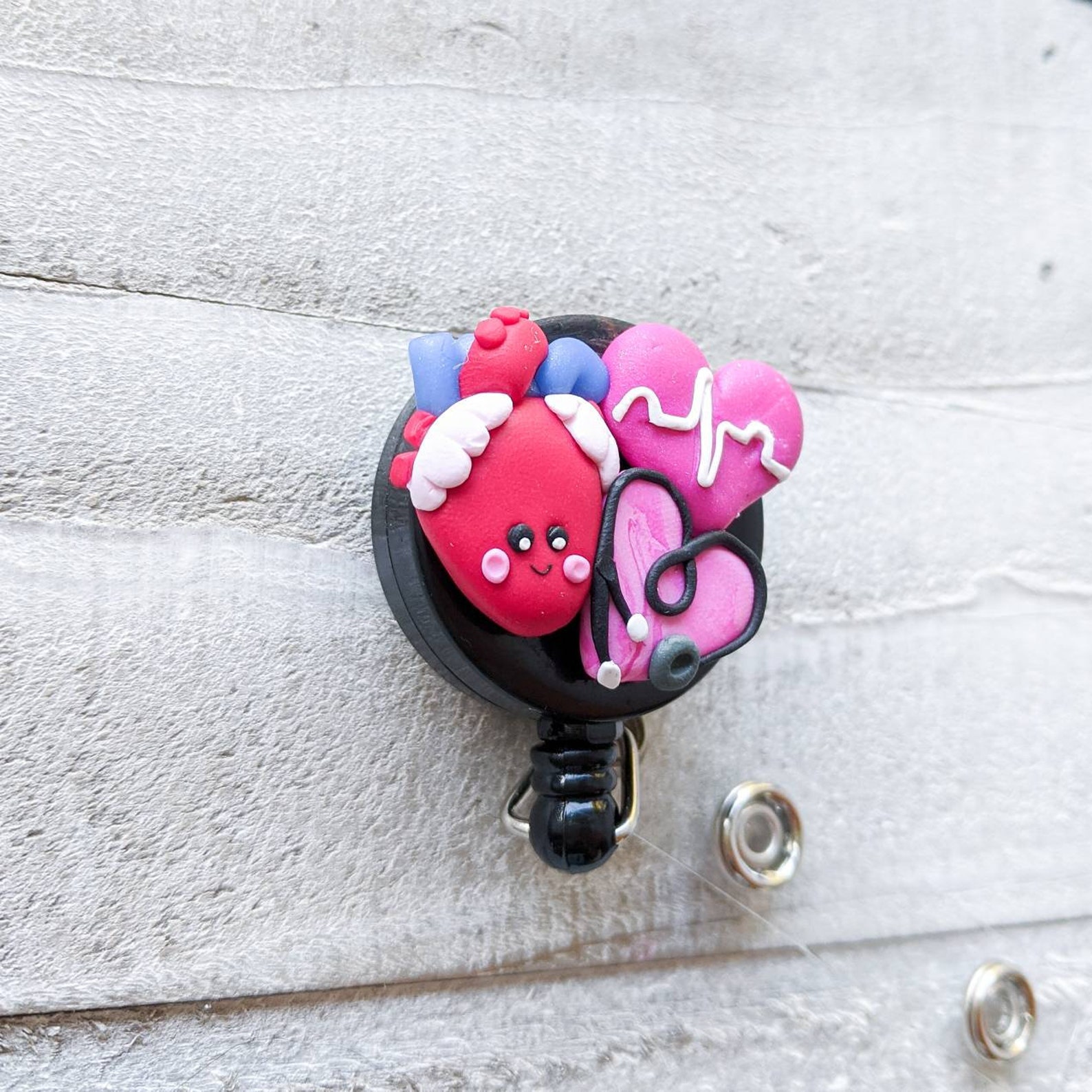 Cardiology Badge Reel Cardiologist Badge Cardiac Nurse | Etsy