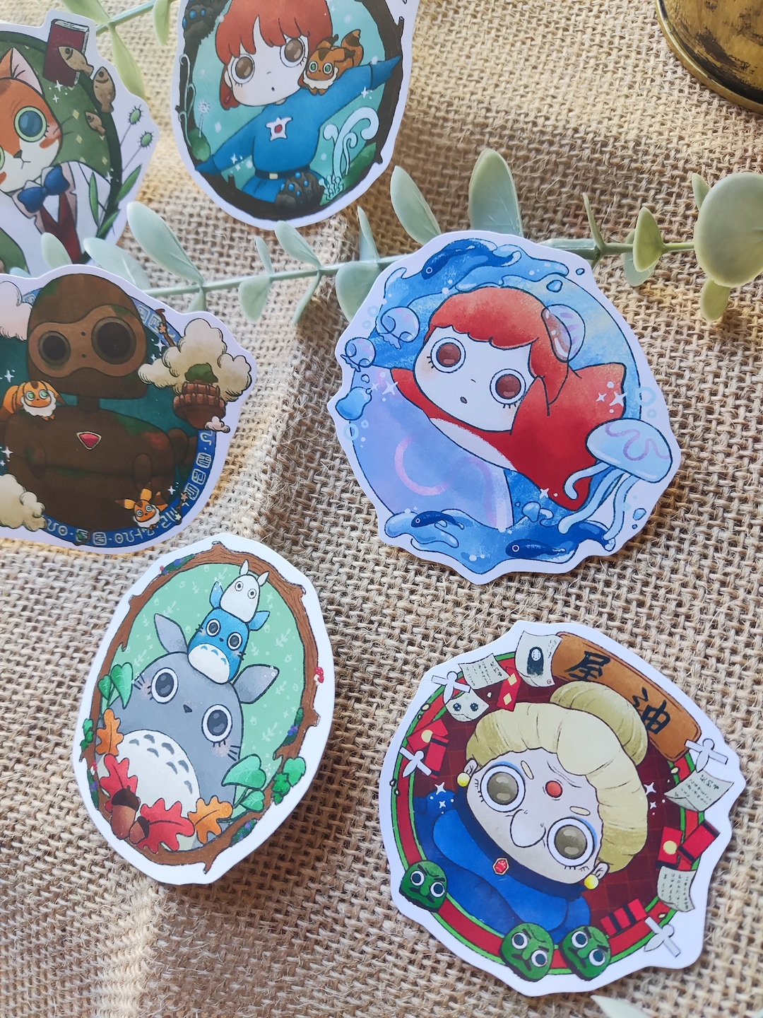 Stickers Kawaii Anime Japan Pack Collection Unique Deco Book - Etsy